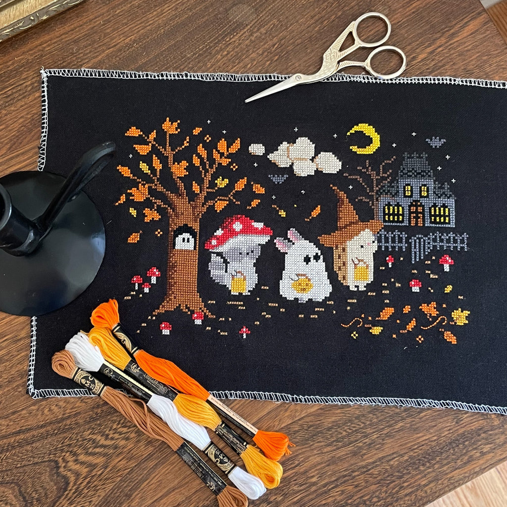 Trick or Treat Cross Stitch Pattern – The Clever Clove