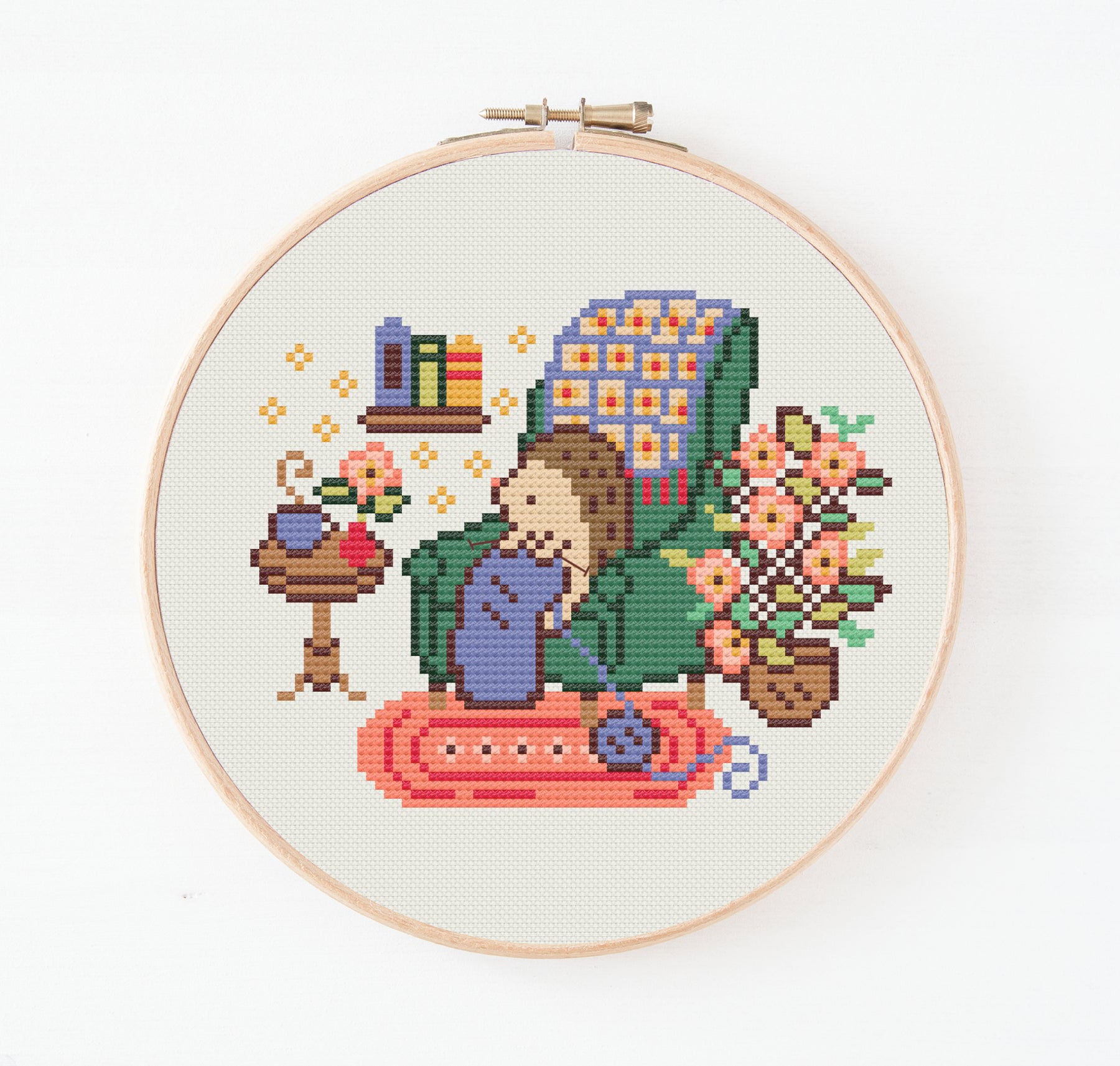 Cozy and delightful cross stitch patterns – The Clever Clove